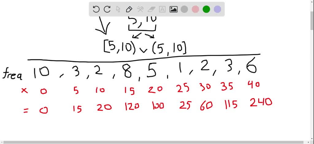 SOLVED: (18) The following is a frequency histogram for a certain data ...