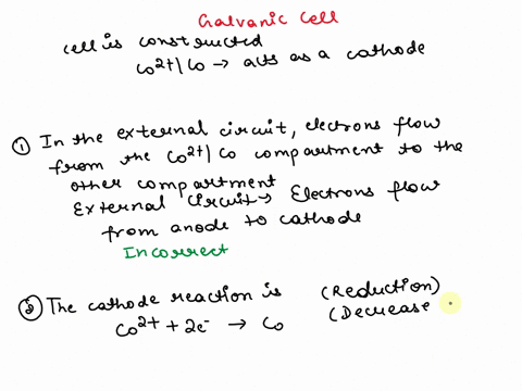 9 a standard galvanic cell is constructed with cl2 cl and...