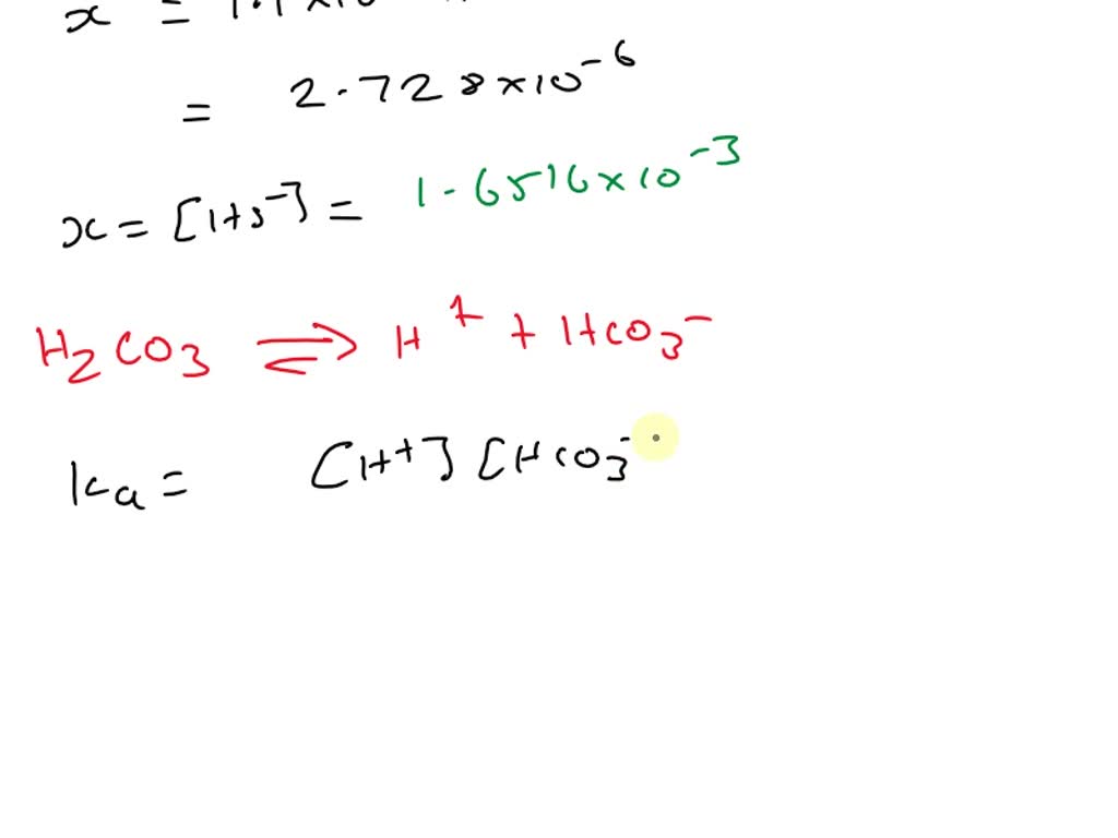 SOLVED: 1. Calculate the concentration of HS- in an aqueous solution of ...