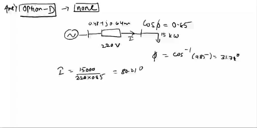 Solved Problem 11 15 Part A An Abc Sequence Balanced Three Phase Y