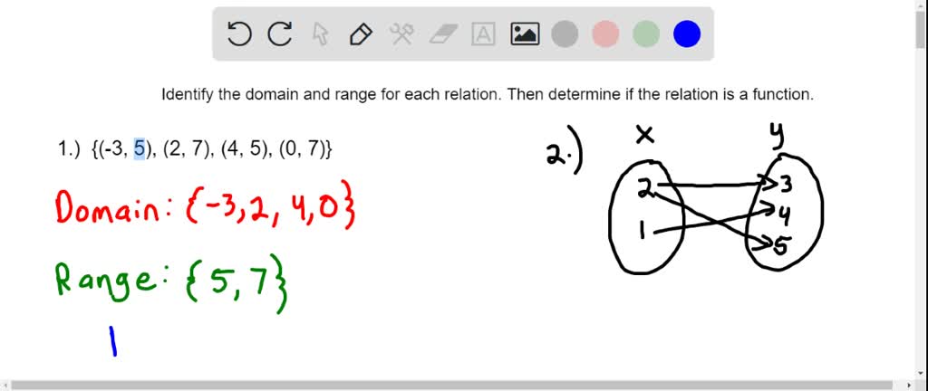Relations And Functions - Example 2 | Numerade