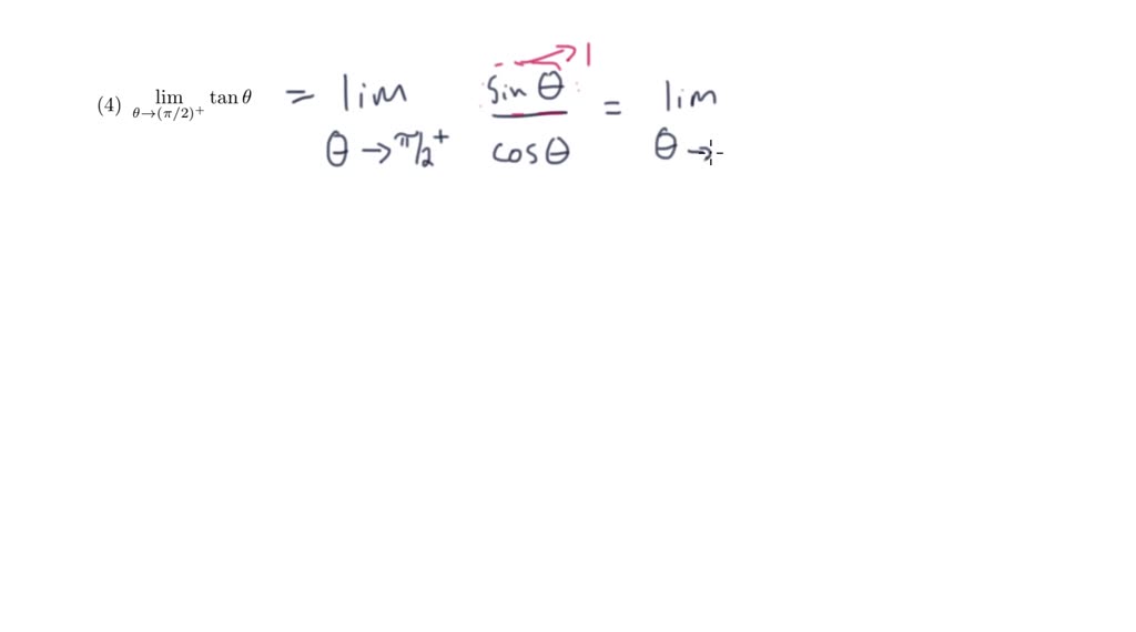 Trigonometric Limits Overview Numerade