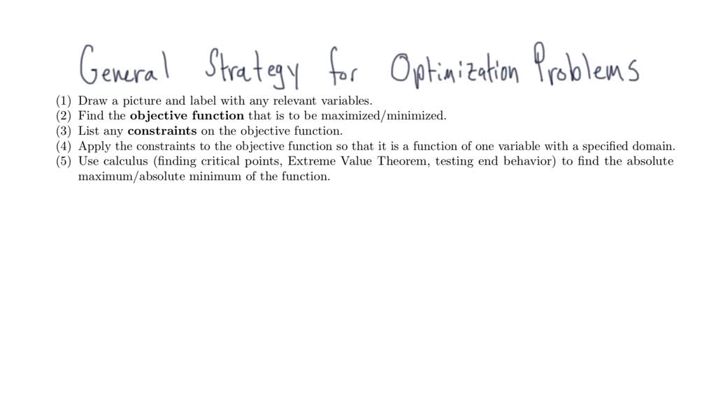 Applications of the derivative - intro | Numerade