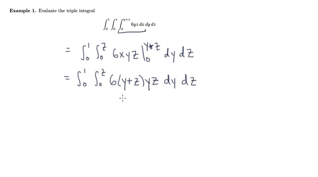 Double integrals - example 2 | Numerade Double integrals - example 2 | Numerade