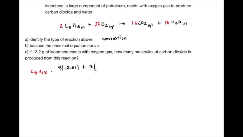 Chemical reactions and stoichiometry - example 2 | Numerade