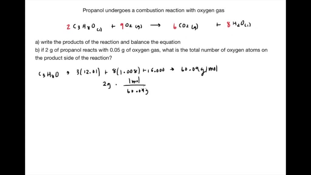 Chemical reactions and stoichiometry - example 2 | Numerade