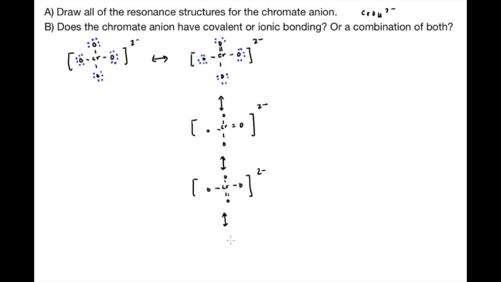 Chromate Lewis Structure