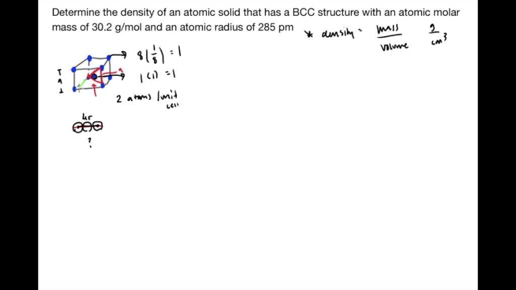 Structures of solids | Numerade
