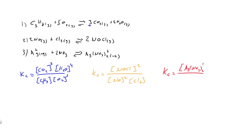 Equilibrium constant - overview | Numerade
