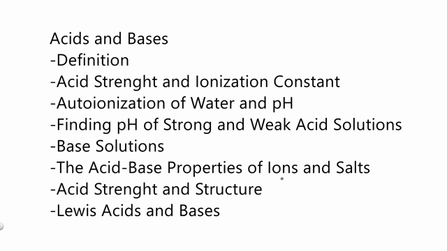 Acids and Bases | Organic Chemistry | Numerade