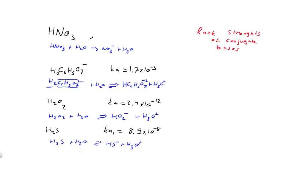Acids strength and ionization constant - example 1 | Numerade