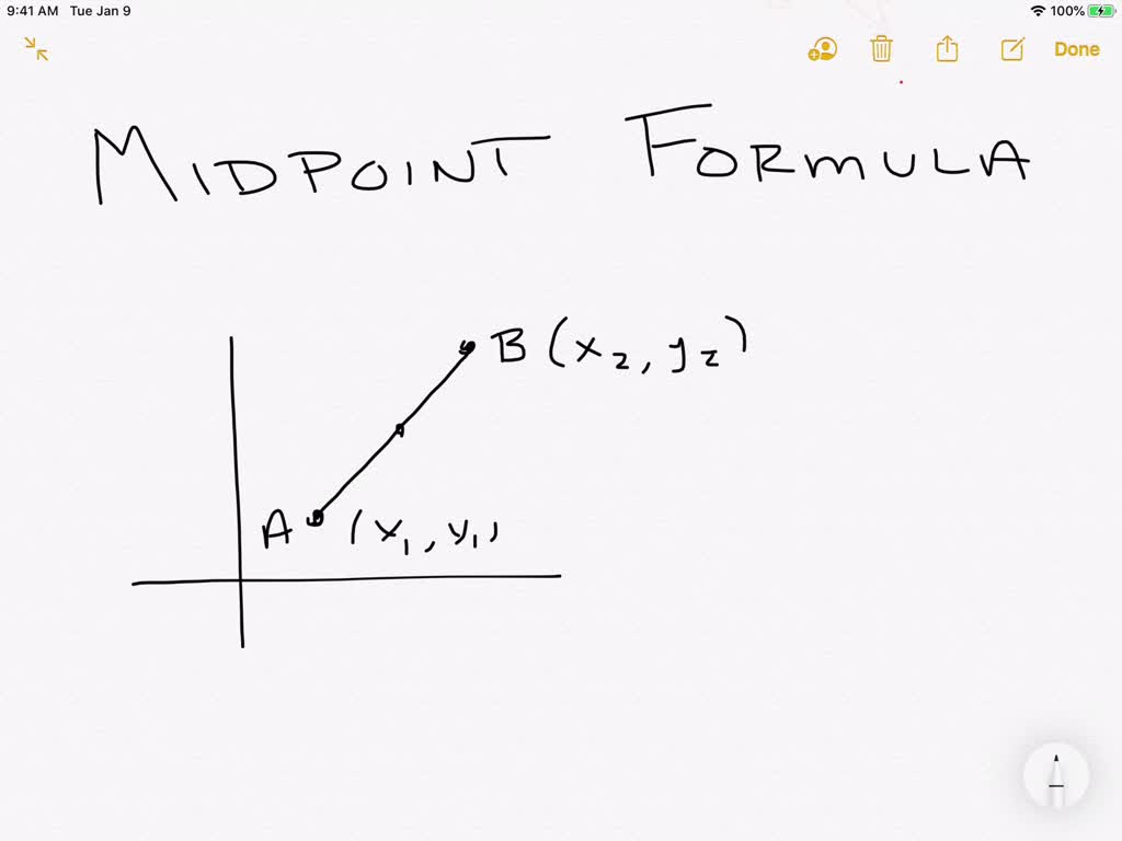 Distance formula derivation | Numerade