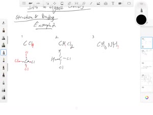 Structure and bonding - example 1 | Numerade