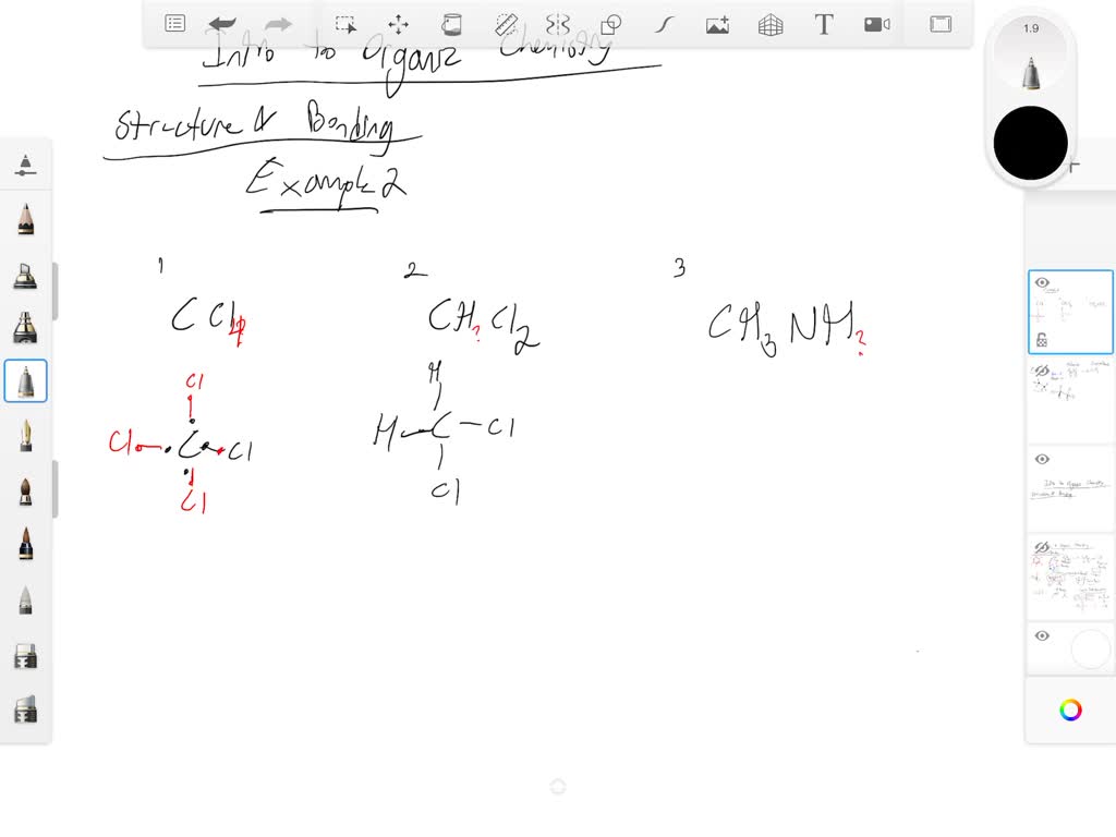 Structure and bonding - example 1 | Numerade