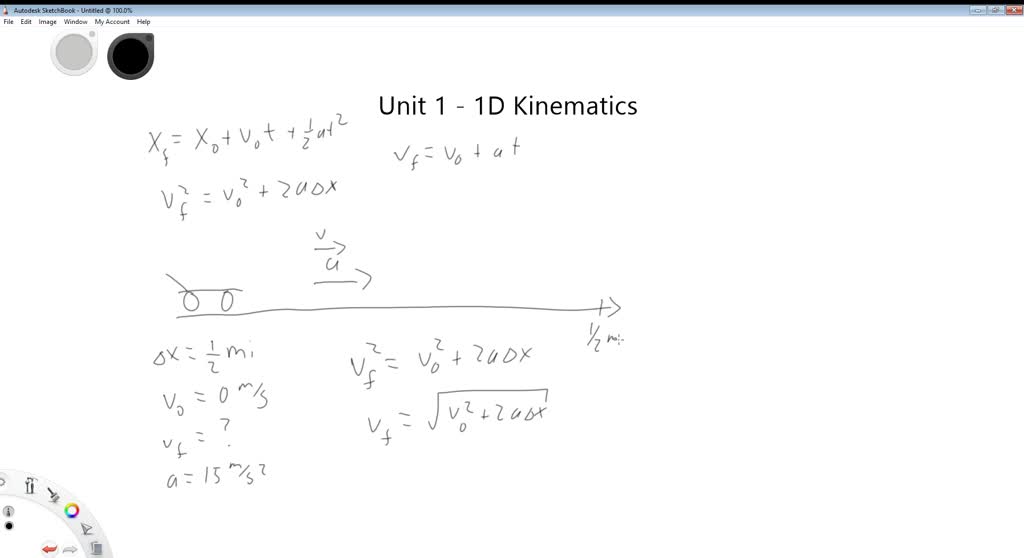 1d kinematics - intro | Numerade