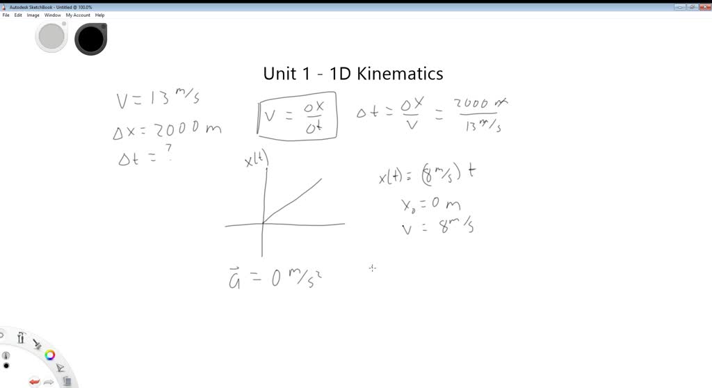 1d kinematics - intro | Numerade
