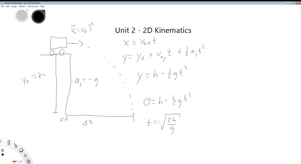 Projectile motion - example 1 | Numerade