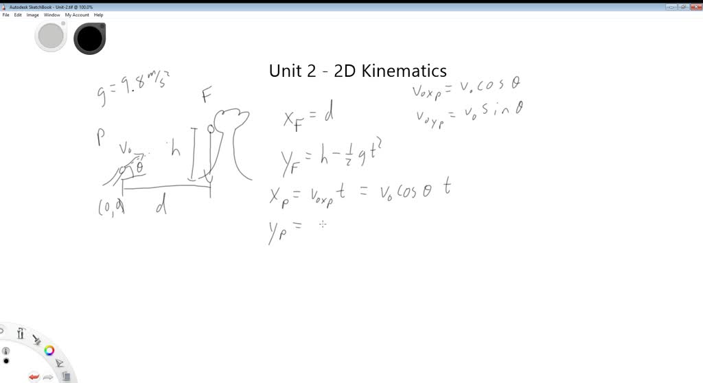 Projectile motion - example 2 | Numerade