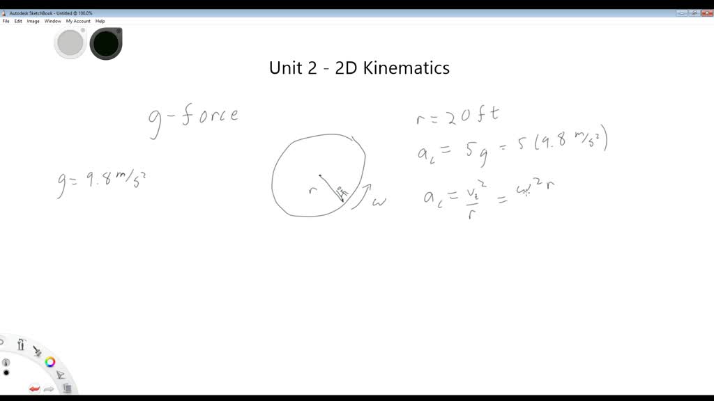Centripetal acceleration - example 1 | Numerade