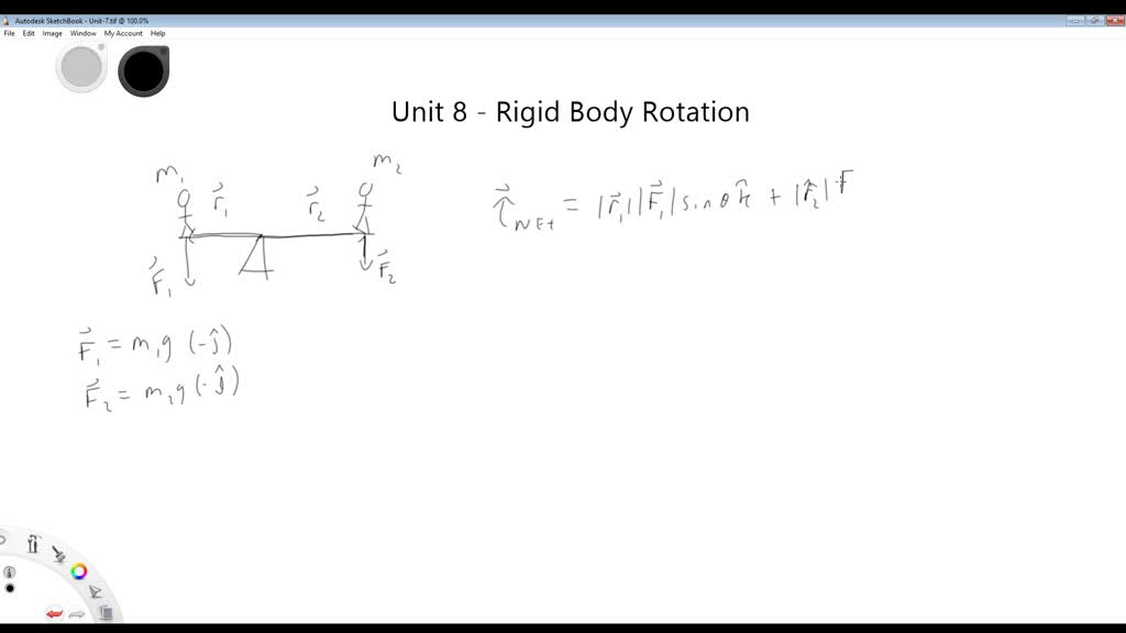 Rotational motion - example 4 | Numerade