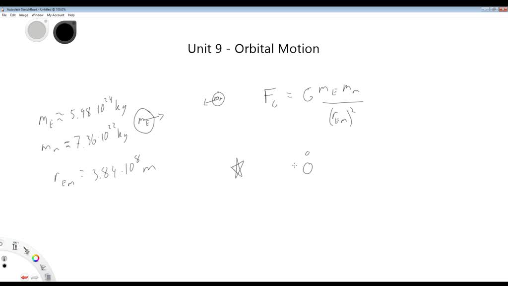 Orbital motion - intro | Numerade