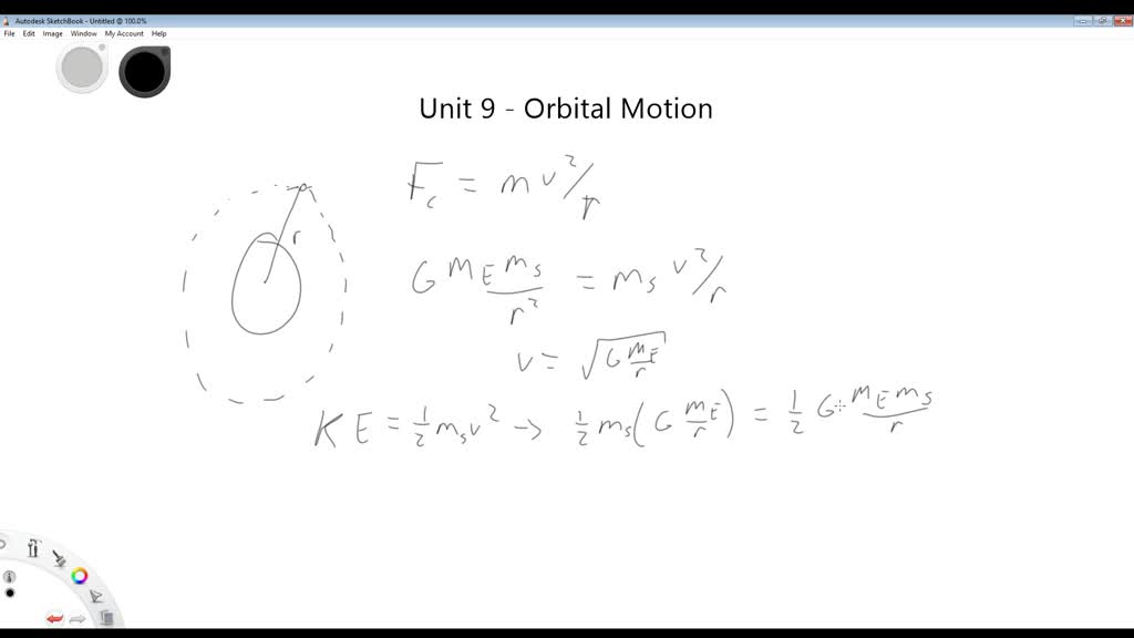 Orbital motion - intro | Numerade