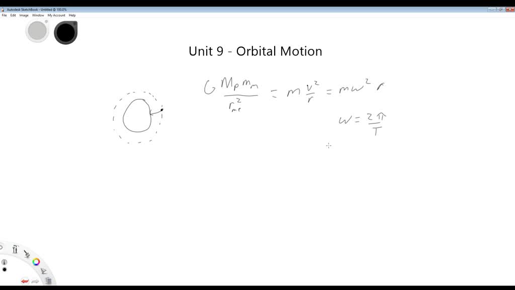 Orbital motion - intro | Numerade