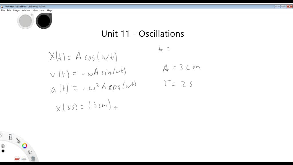 Simple harmonic motion - example 1 | Numerade