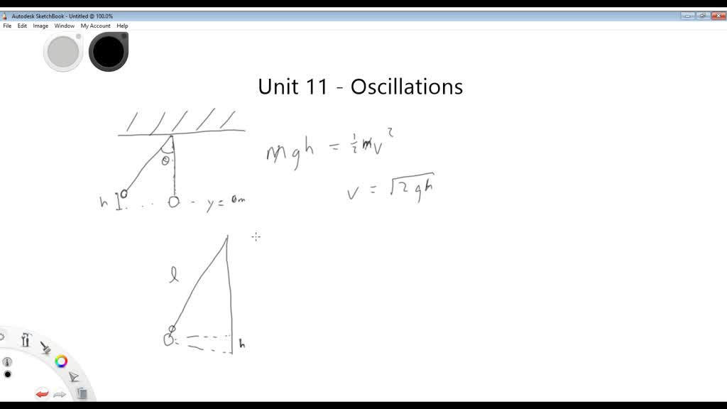 Pendulum - example 2 | Numerade