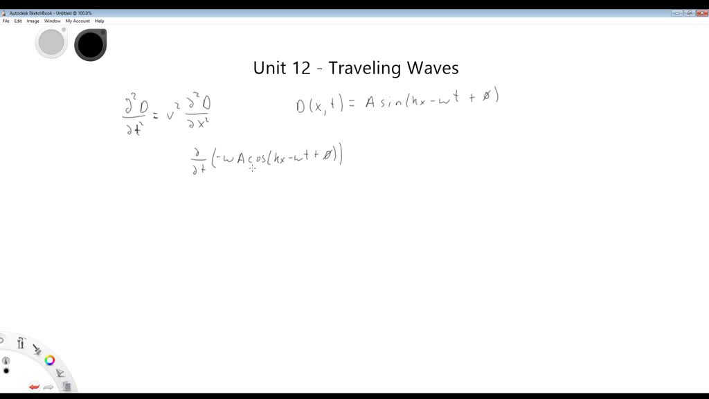 Wave equation - example 1 | Numerade