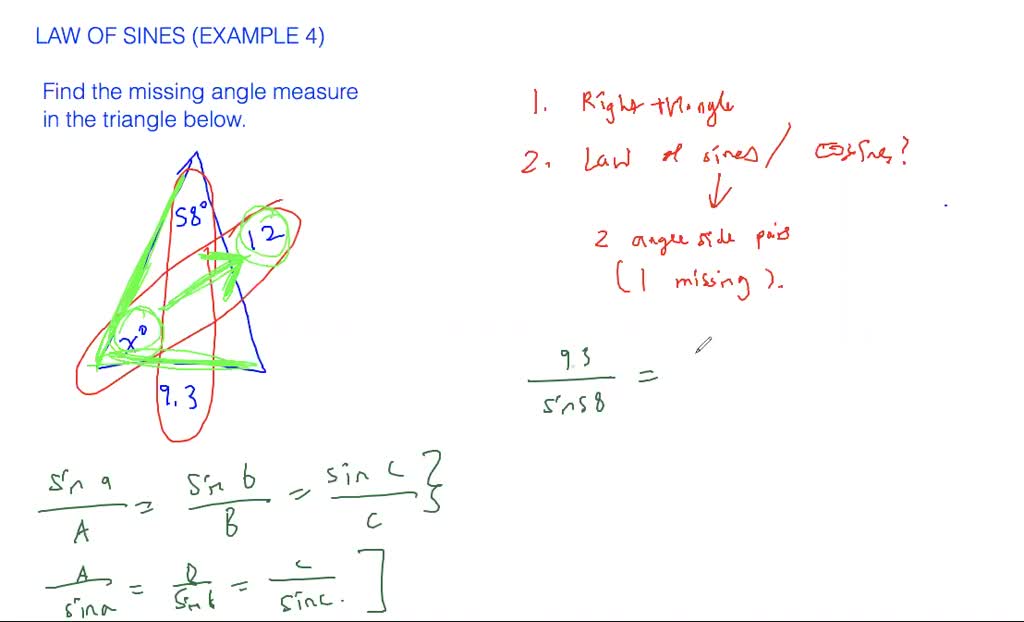 Law of sines - overview | Numerade