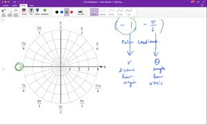 Polar coordinate basics - example 1 | Numerade