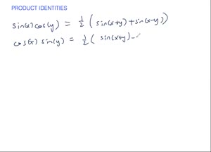 Half angle identities - example 4 | Numerade