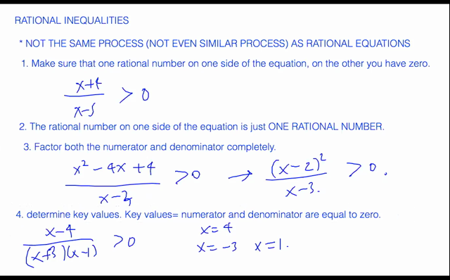 Rational Numbers Lectures for Precalculus Course Lecture with Step-by ...