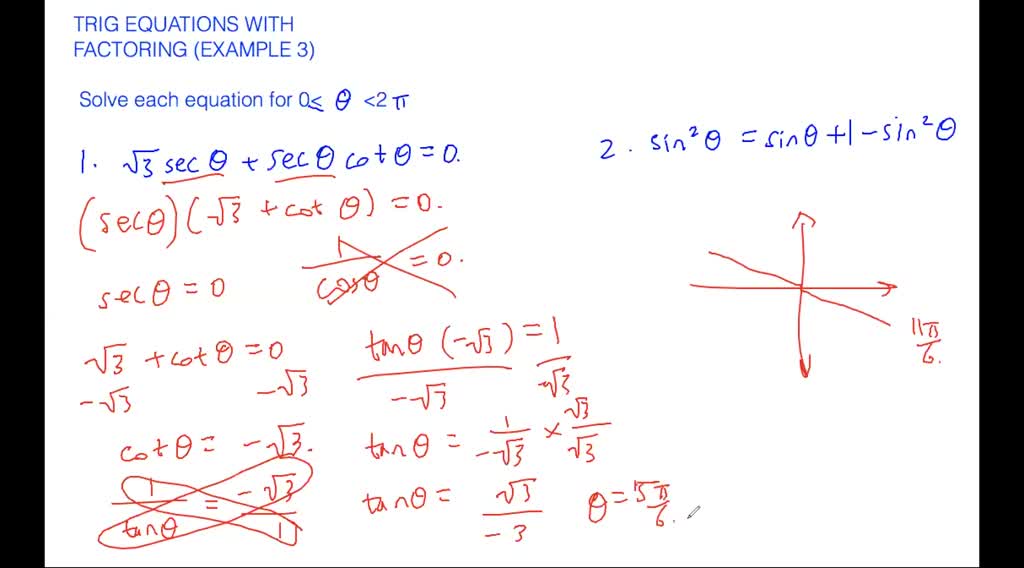 Equations with factoring - example 1 | Numerade