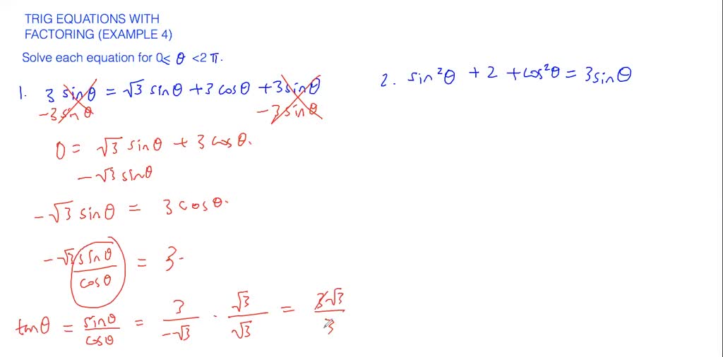 Equations with factoring - example 3 | Numerade