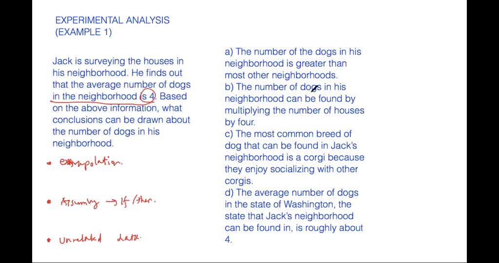 Experimental analysis - overview | Numerade