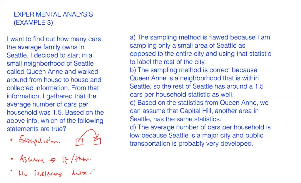 Experimental analysis - overview | Numerade