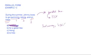 Parallel form - overview | Numerade
