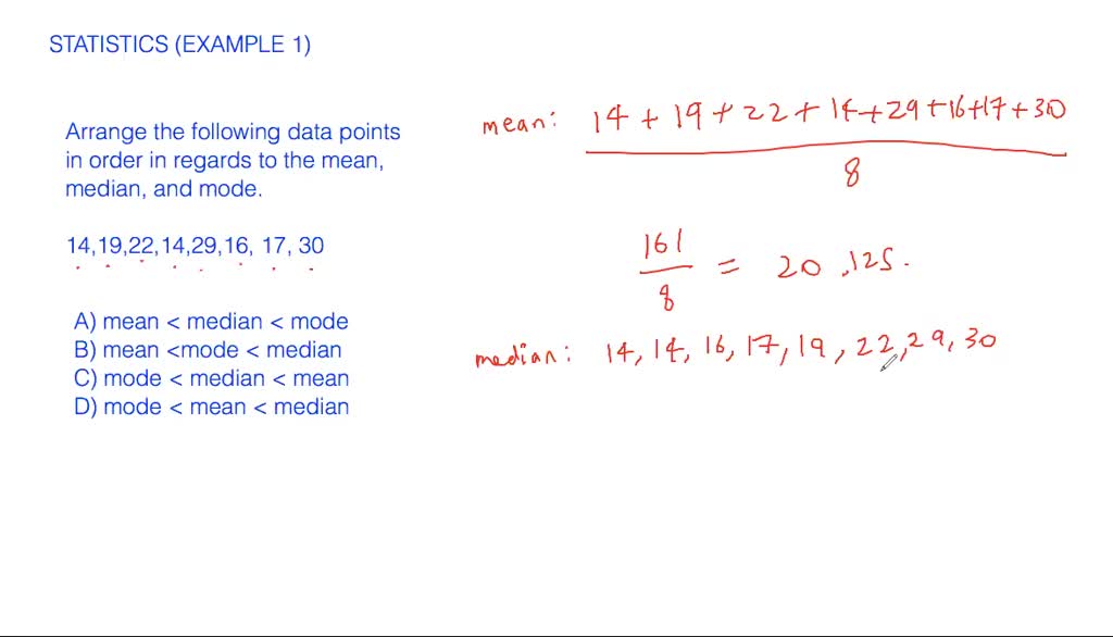 Statistics - overview | Numerade