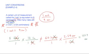 Unit conversions - example 1 | Numerade