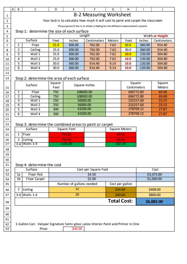 12. Measure surface area: 12.1 Draw a picture of your file in the space ...
