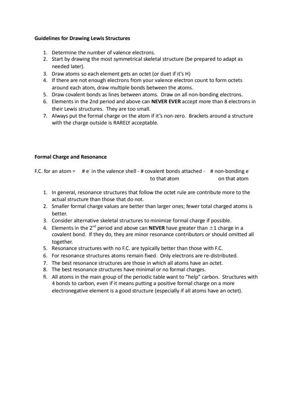 Draw the Lewis structure for the polyatomic formate (CHO2-) anion. Be ...