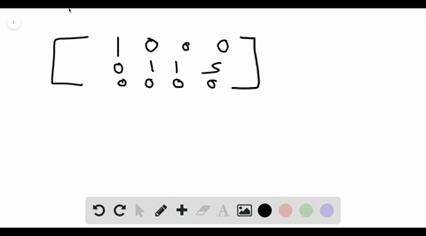 ⏩SOLVED:In Exercises 35-40, determine whether the matrix is in… | Numerade
