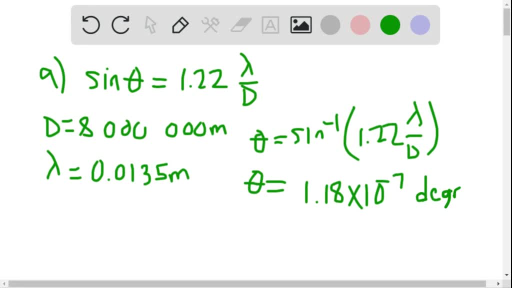 SOLVED:The VLBA employs an array of radio telescopes ranging across 8,000 km of Earth's surface ...