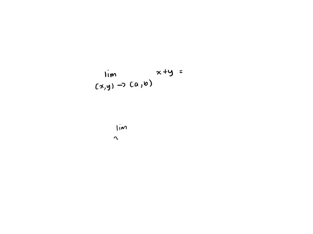 ⏩SOLVED:Use Definition 2.1 to verify the limit. Assume that lim(x,… | Numerade
