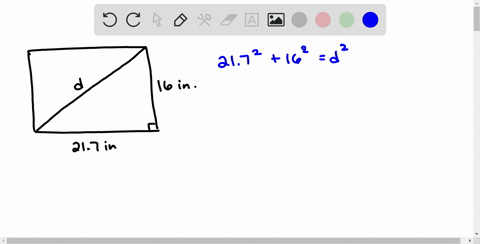 SOLVED:The length of the diagonal of a box is given by D=√(L^2+W^2+H^2 ...