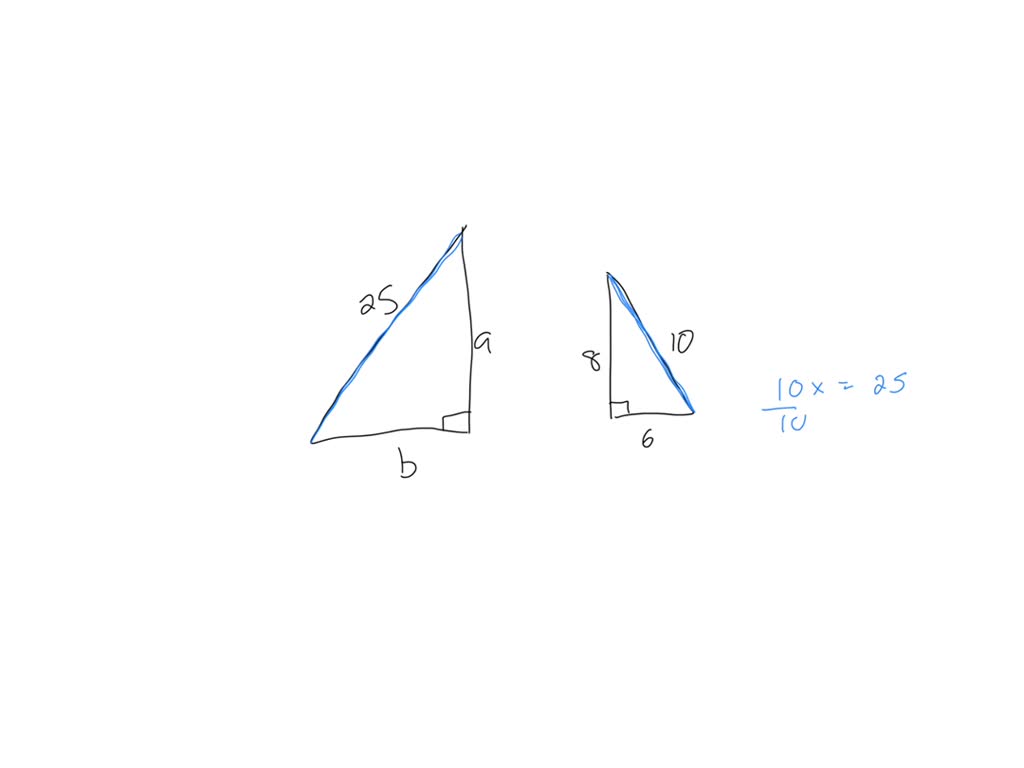 SOLVED:Each pair of triangles is similar. Determine the lengths of the unknown sides.