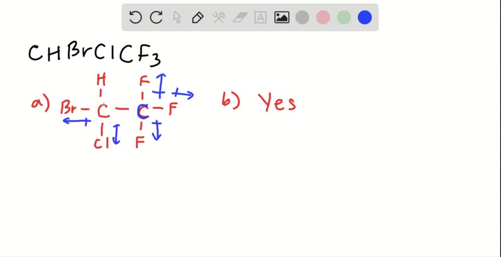 SOLVED:Halothane, which had been used as an anesthetic, has the ...