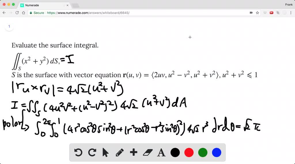 Evaluate the surface integral. \displaystyle \iin…